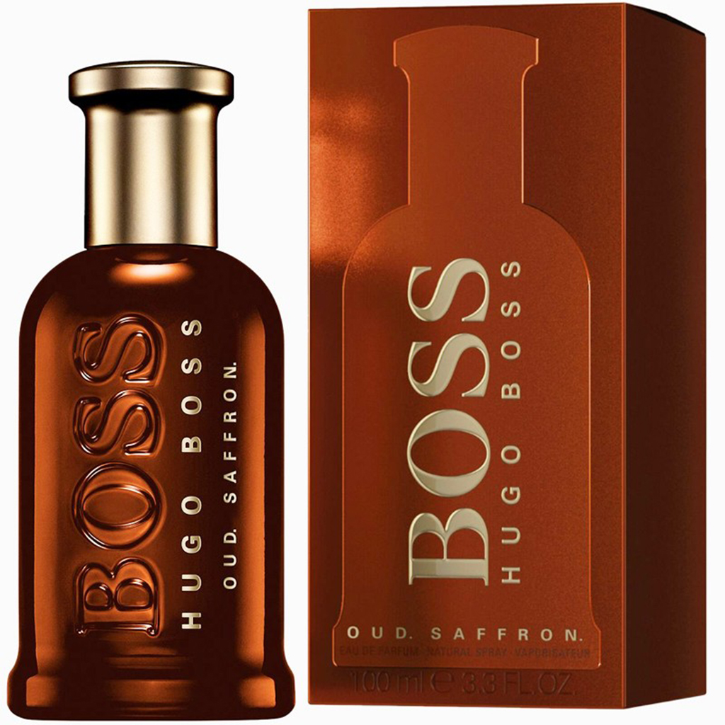 HUGO BOSS BOTTLED OUD SAFFRON 100ML EDP FOR MEN AlSayyed Cosmetics Makeup Skincare Fragrances and Beauty